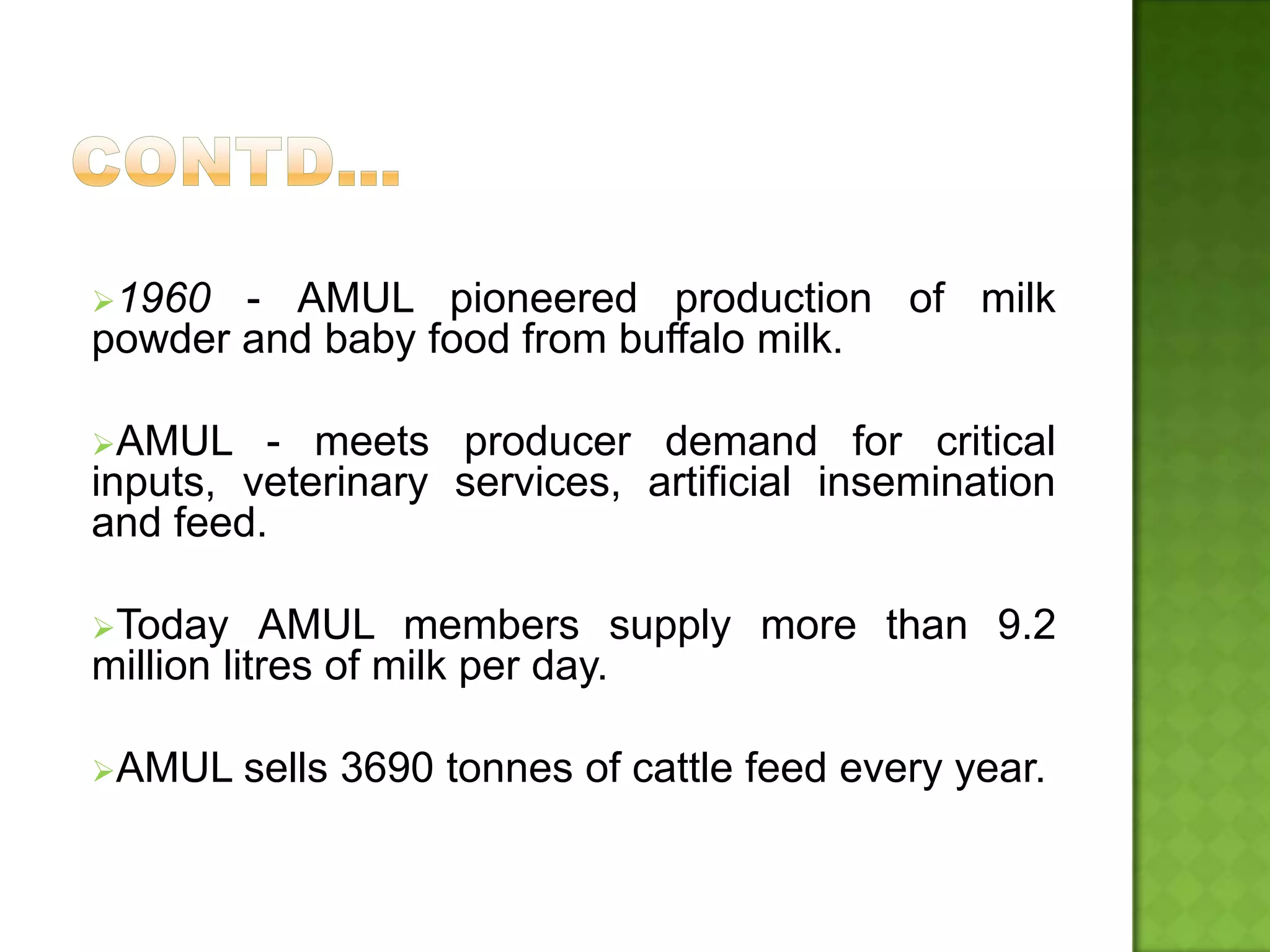 Amul case study | PPTX