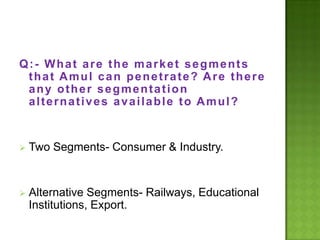 Amul case study | PPTX