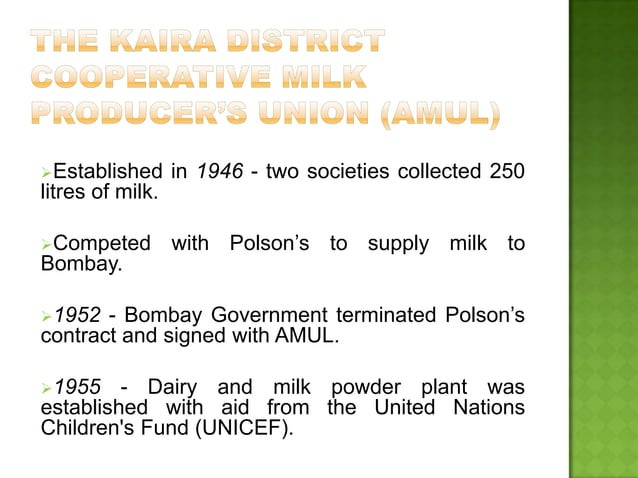 Amul case study | PPTX