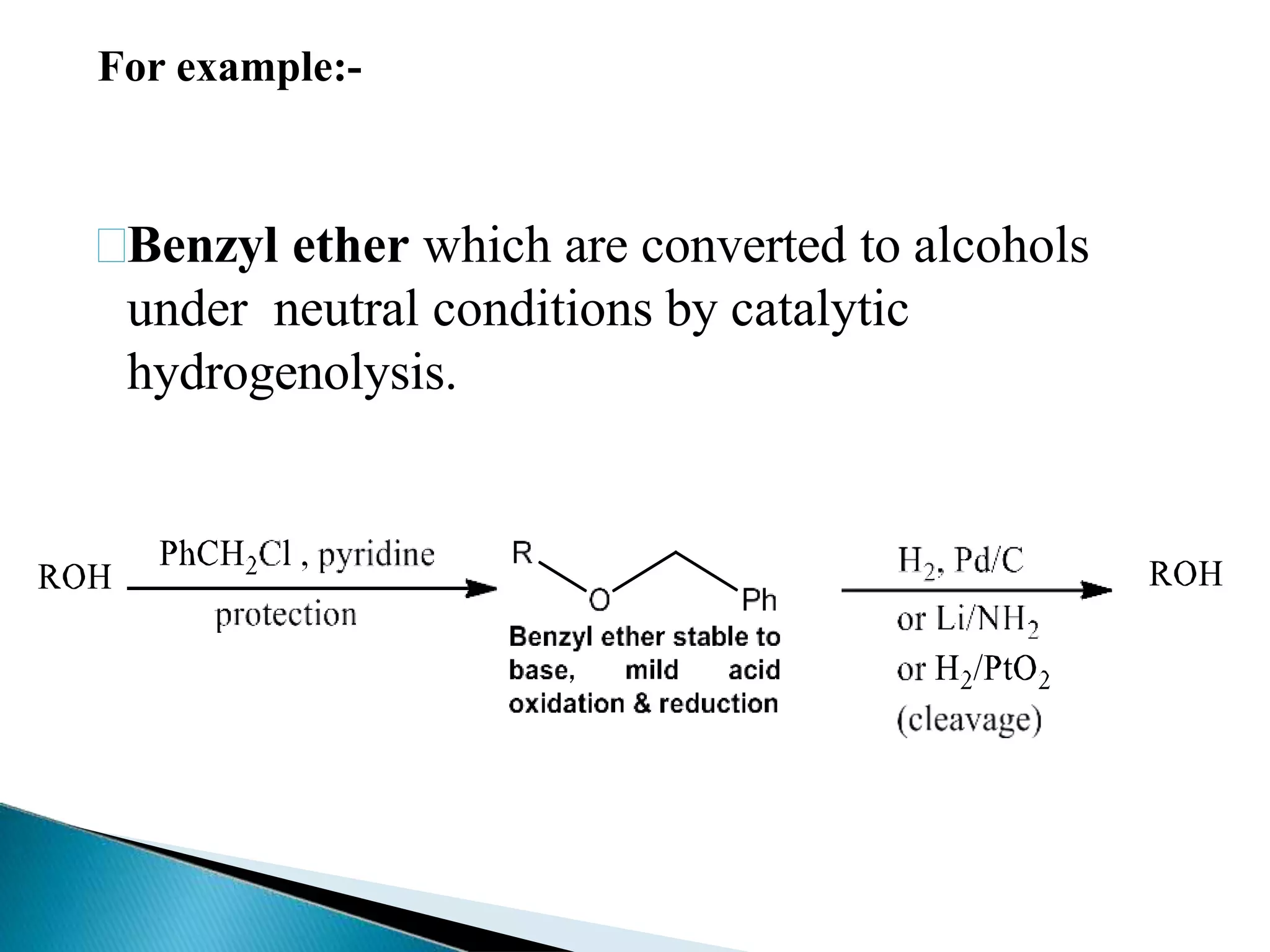 Protecting Groups in Organic Chemistry | PPTX