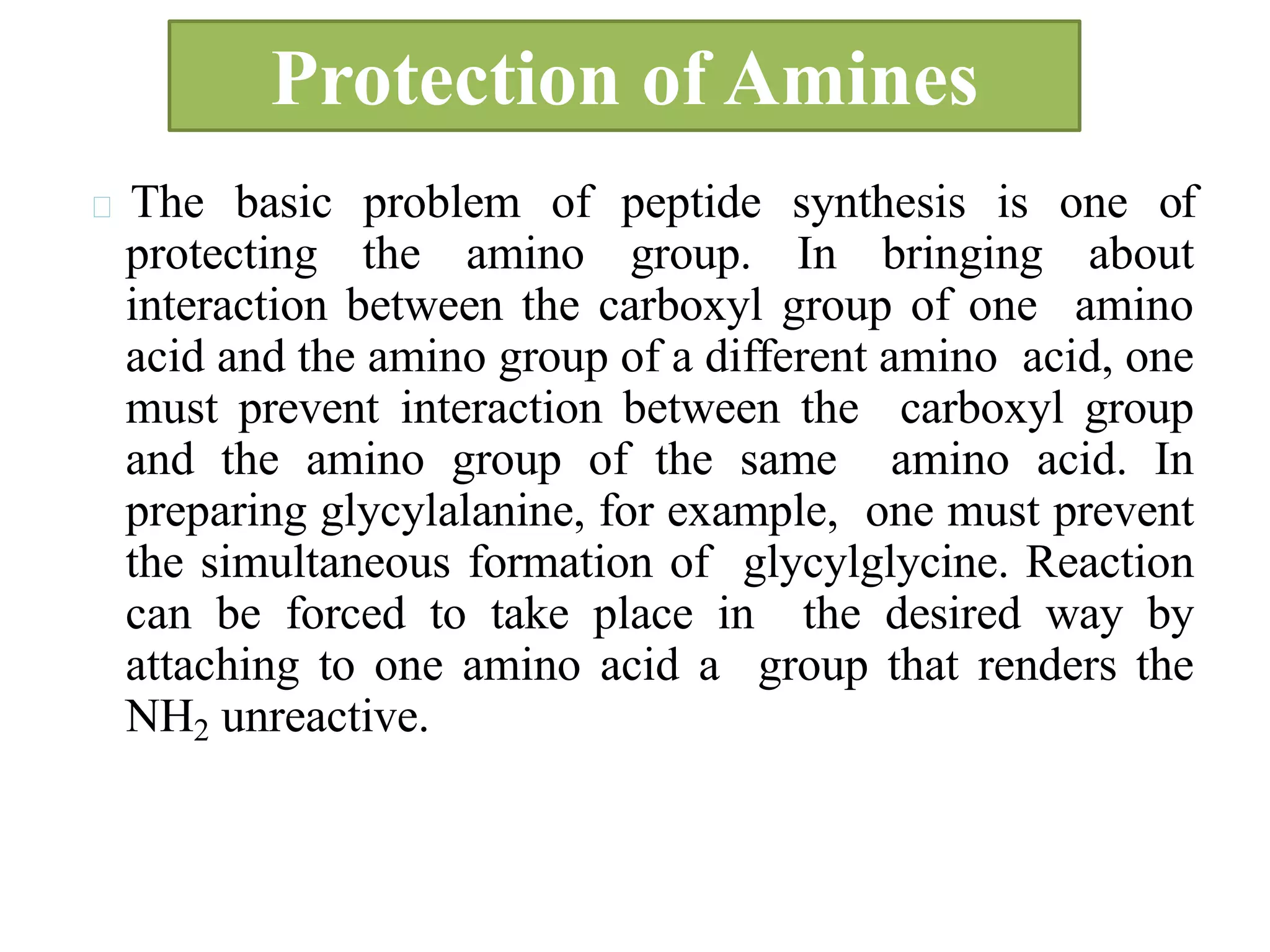 Protecting Groups in Organic Chemistry | PPTX