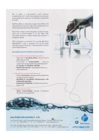 Rajol whiteoil-catalogue | PDF