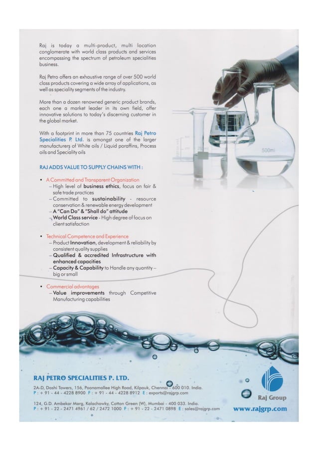 Rajol whiteoil-catalogue | PDF