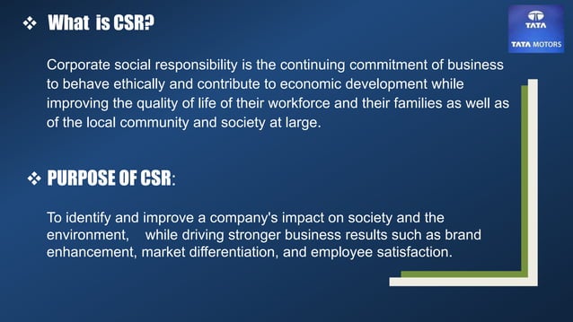 CSR of TATA MOTORS.pptx