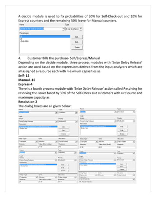 Kroger Store Simulation Using Arena | PDF