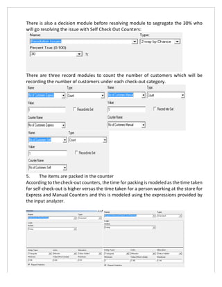 Kroger Store Simulation Using Arena | PDF