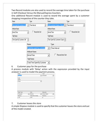 Kroger Store Simulation Using Arena | PDF