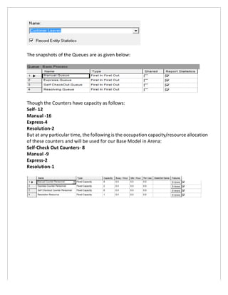 Kroger Store Simulation Using Arena | PDF