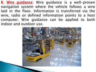 automated guided vechiles | PPTX