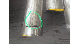 Rajputana Steel Grinding marks on oudtside dia | PPT