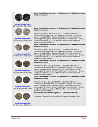 Rajput coins | PDF