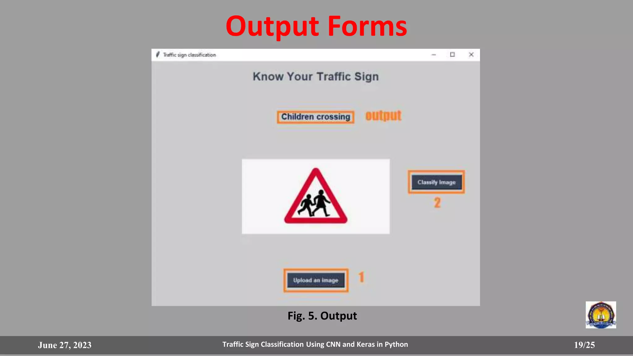Rajshree R Hande Project PPT 2023 Traffic Sign Classification Using CNN ...