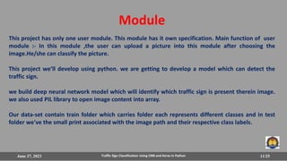Rajshree R Hande Project PPT 2023 Traffic Sign Classification Using CNN and Keras in Python.pptx