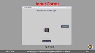 Rajshree R Hande Project PPT 2023 Traffic Sign Classification Using CNN ...
