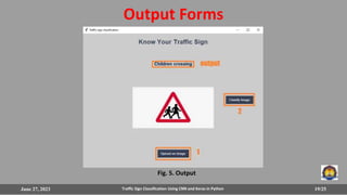 Rajshree R Hande Project PPT 2023 Traffic Sign Classification Using CNN and Keras in Python.pptx