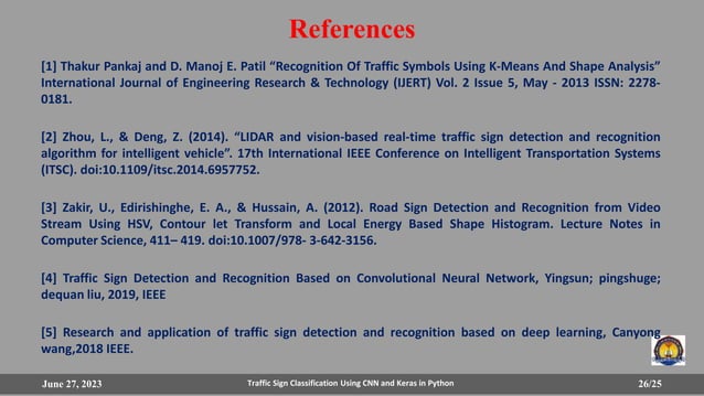 Rajshree R Hande Project PPT 2023 Traffic Sign Classification Using CNN and Keras in Python.pptx