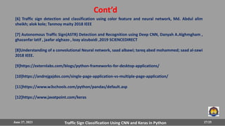 Rajshree R Hande Project PPT 2023 Traffic Sign Classification Using CNN ...