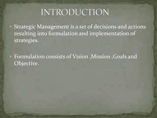 VISION MISSION WITH CASE STUDY | PPTX