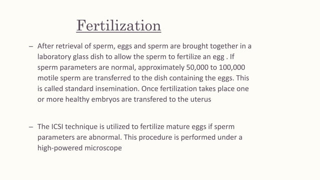 assisted reproductive technology | PPTX