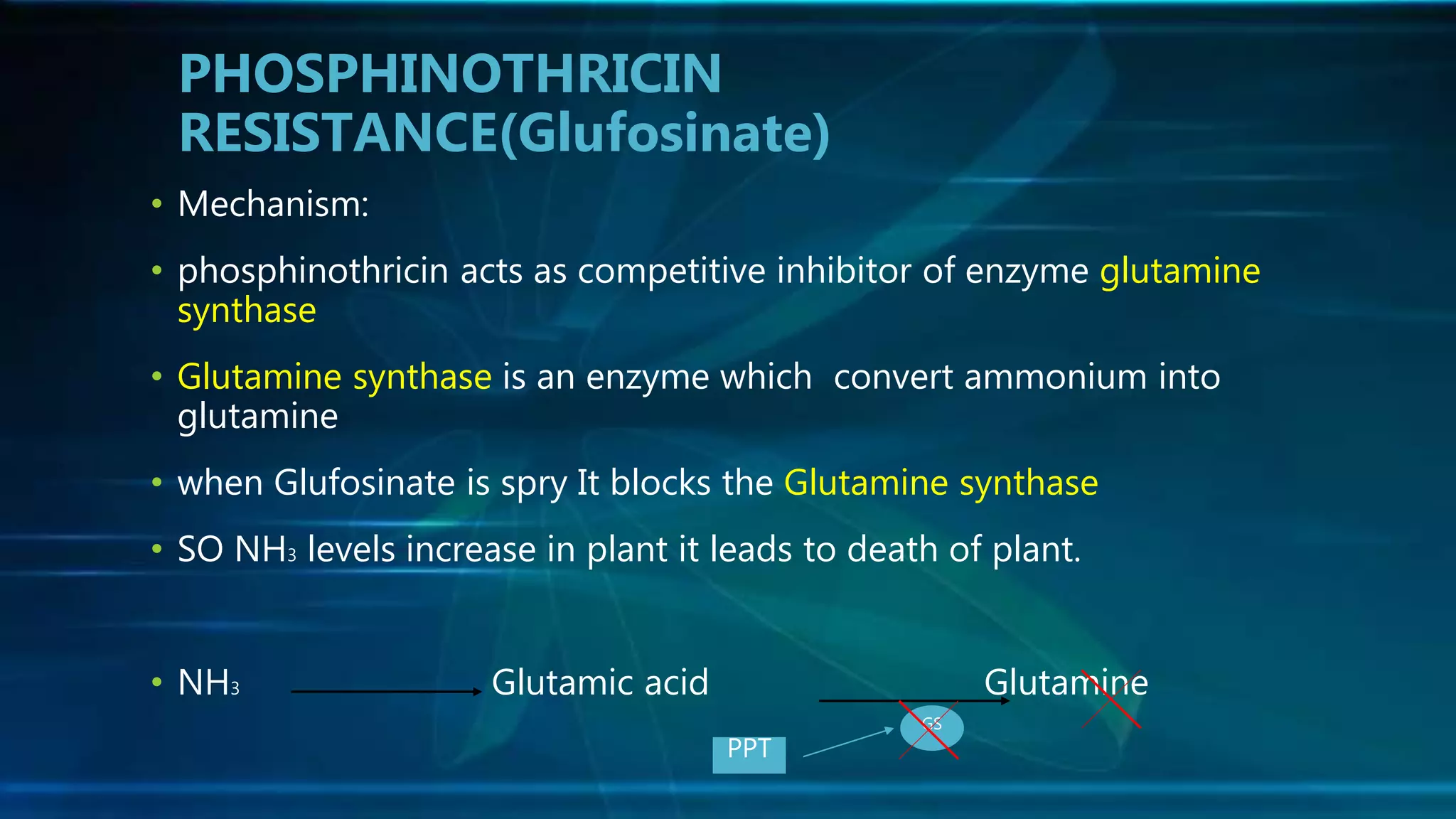 herbicide resistance in plants | PPTX