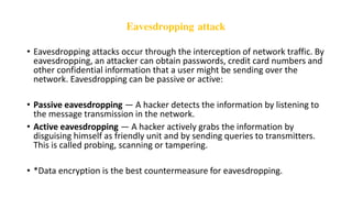Attacks Types | PPTX | Email | Internet