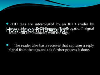 wireless technology (RFID) | PPT