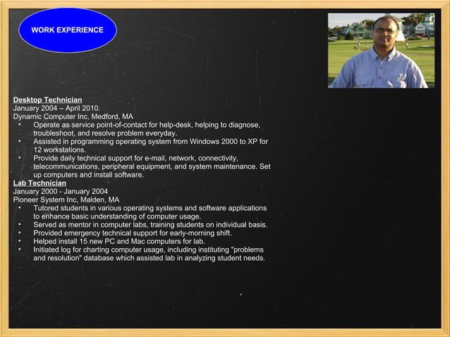 Raju Kumar Resume Presentation2 | PPT