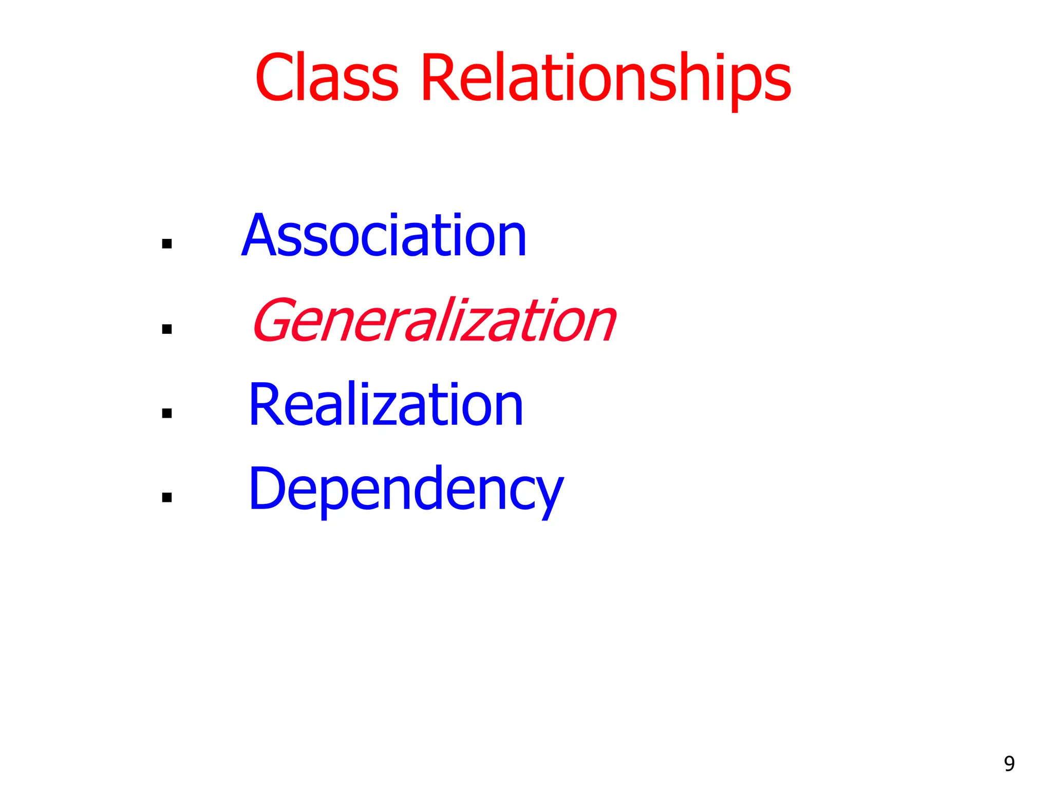 Class diagrams are a type of UML (Unified Modeling Language) diagram ...