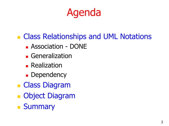 Class Diagrams Are A Type Of Uml Unified Modeling Language Diagram