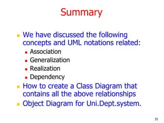 Class diagrams are a type of UML (Unified Modeling Language) diagram ...