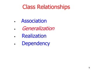 Class diagrams are a type of UML (Unified Modeling Language) diagram ...