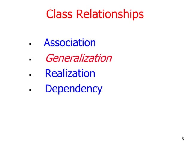 Class Diagrams Are A Type Of Uml Unified Modeling Language Diagram