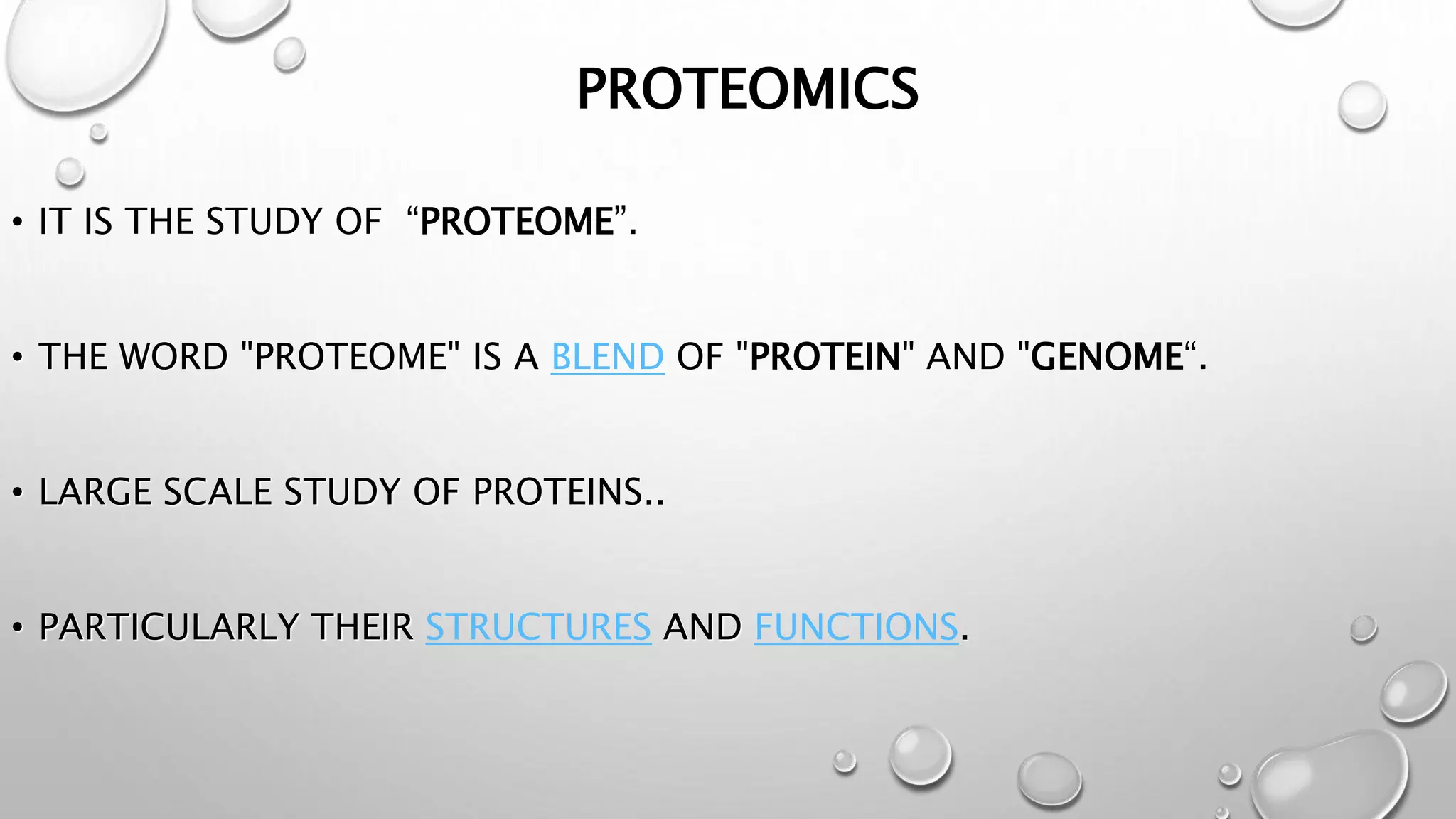 Applications of Genomic and Proteomic Tools | PPTX