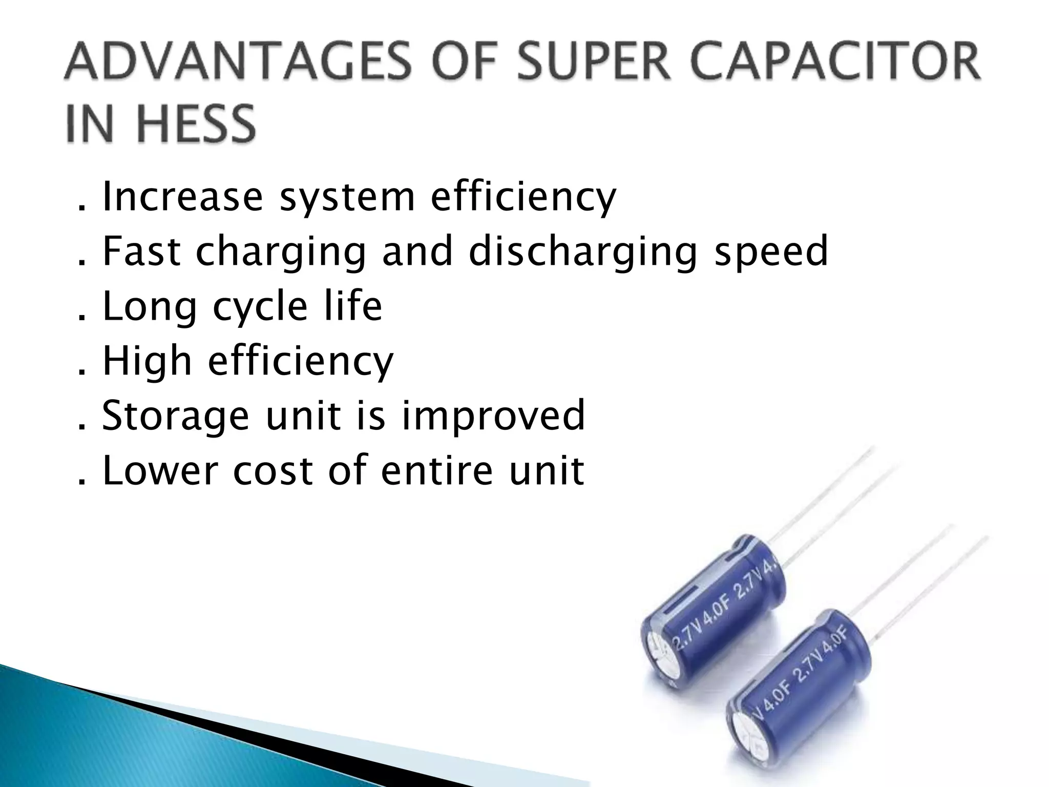 Battery and Super Capacitor based Hybrid Energy Storage System (BSHESS ...