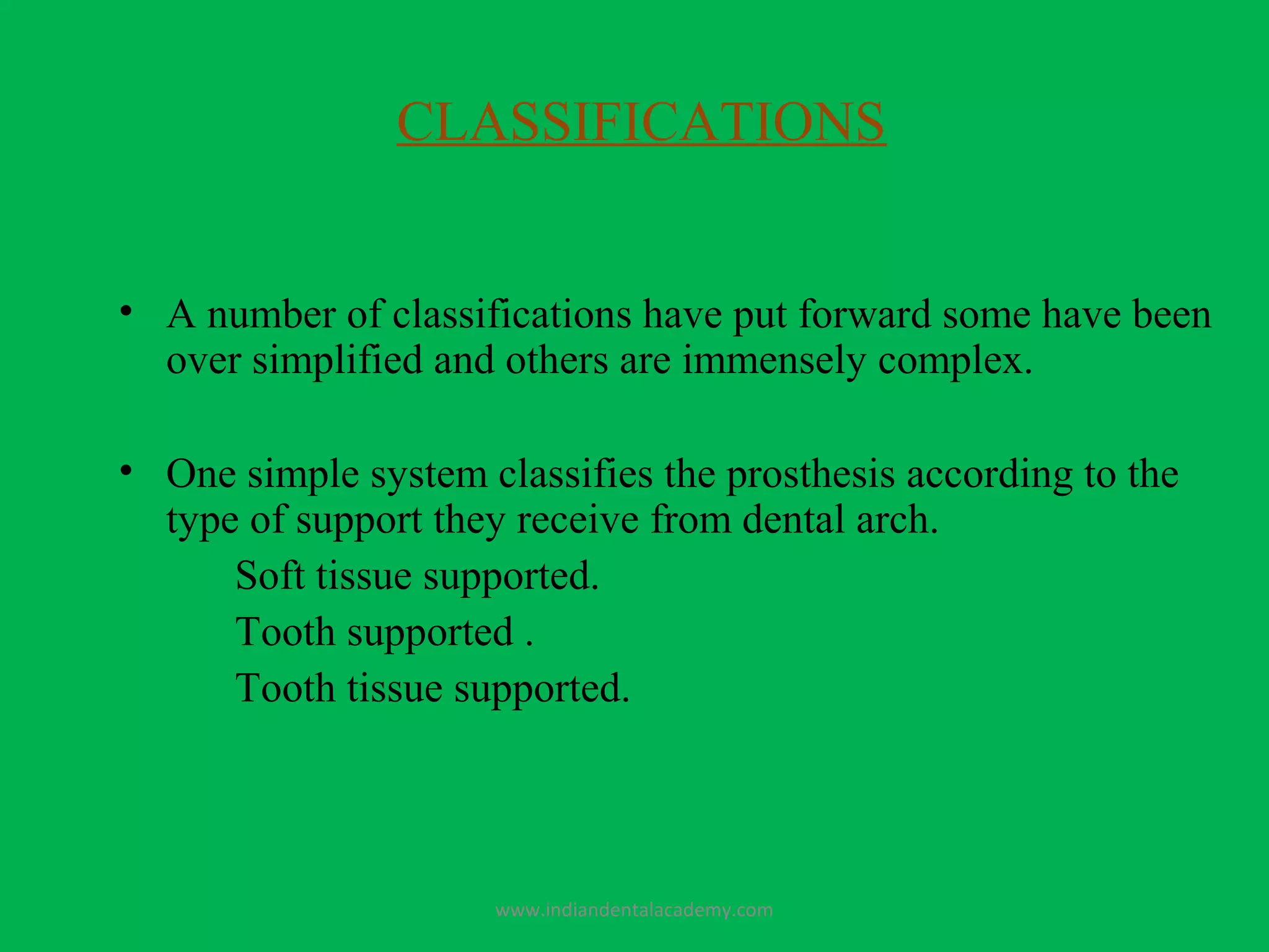 rpd classification final / dental implant courses by Indian dental ...