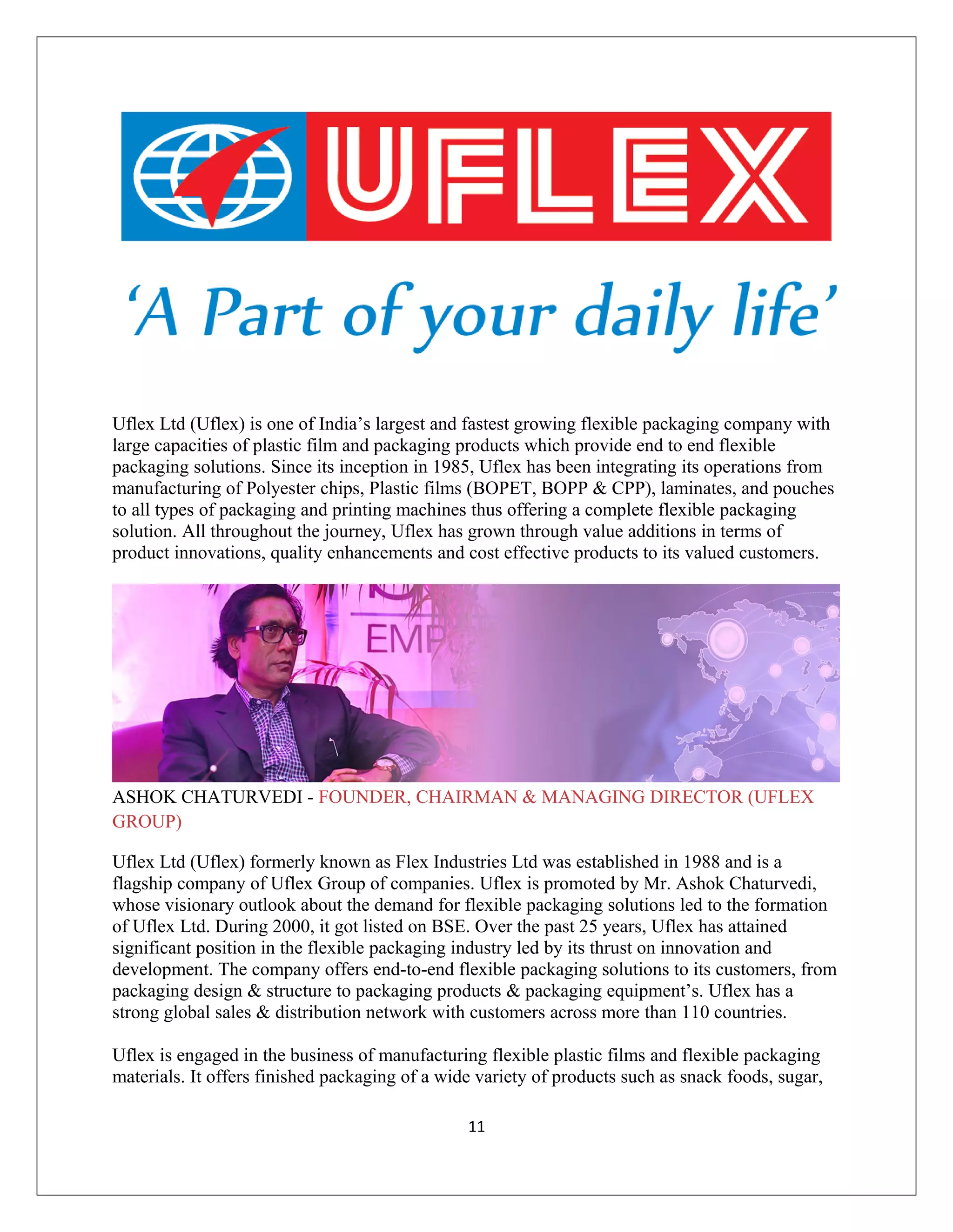 Rajvardhan uflex project | DOC