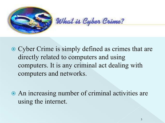 Rajveer choudhary cyber crime presentation | PPTX