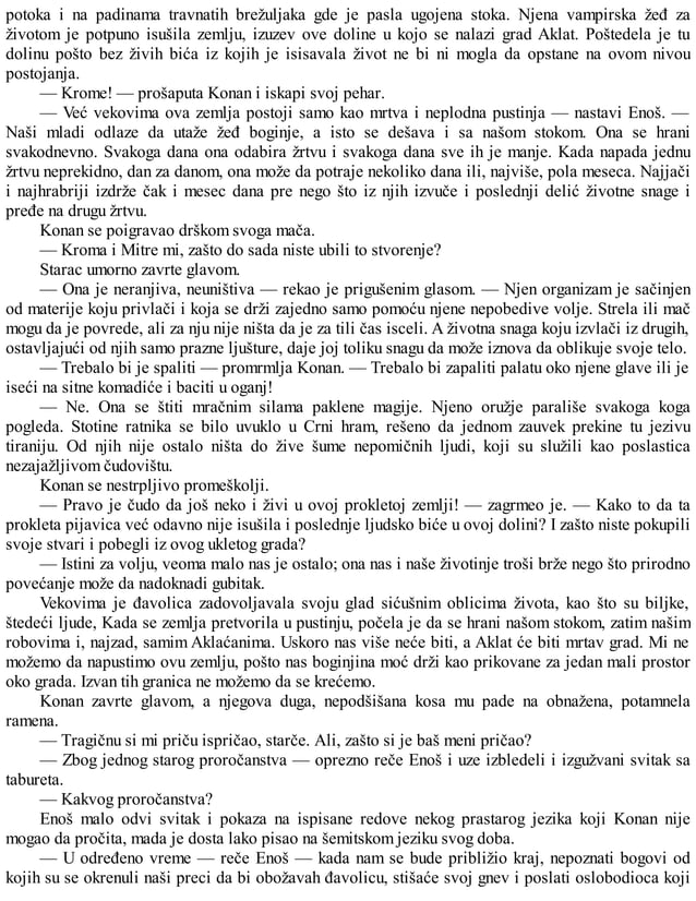 Robert e. hauard~konan 5 drvo smrti | PDF