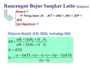 Rak - Rancangan Acak Kelompok | PDF