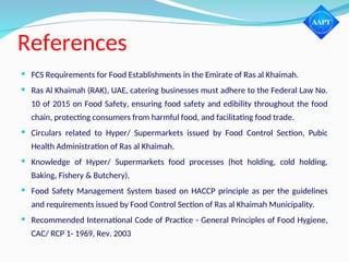 RAK -FSI Level 3-21-03-2025-food safety training | PPT