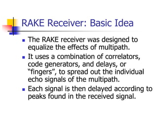 Rake Receiver | PPT