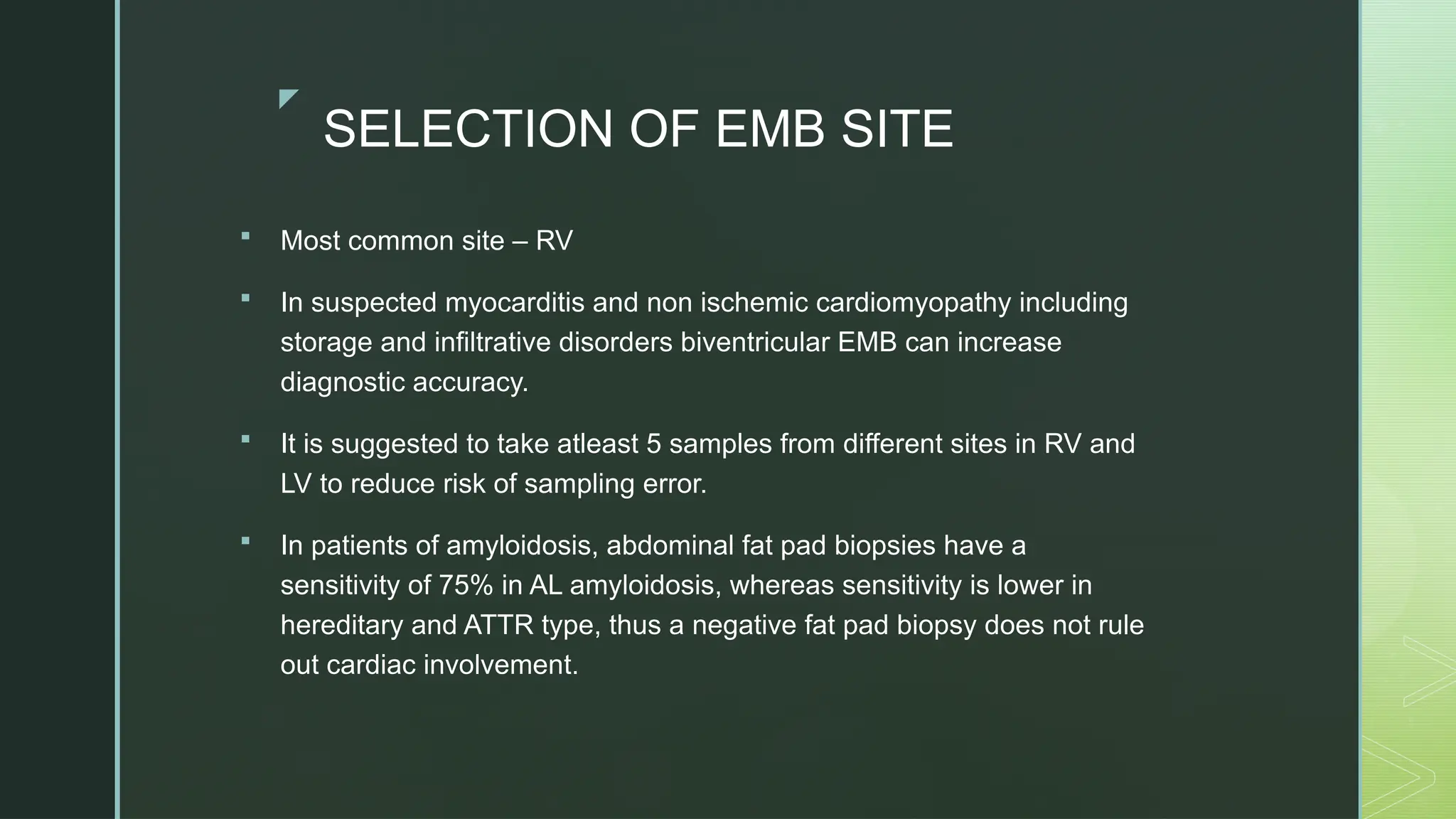 Endomyocardial biopsy - indications and techniques | PPTX | Heart and ...