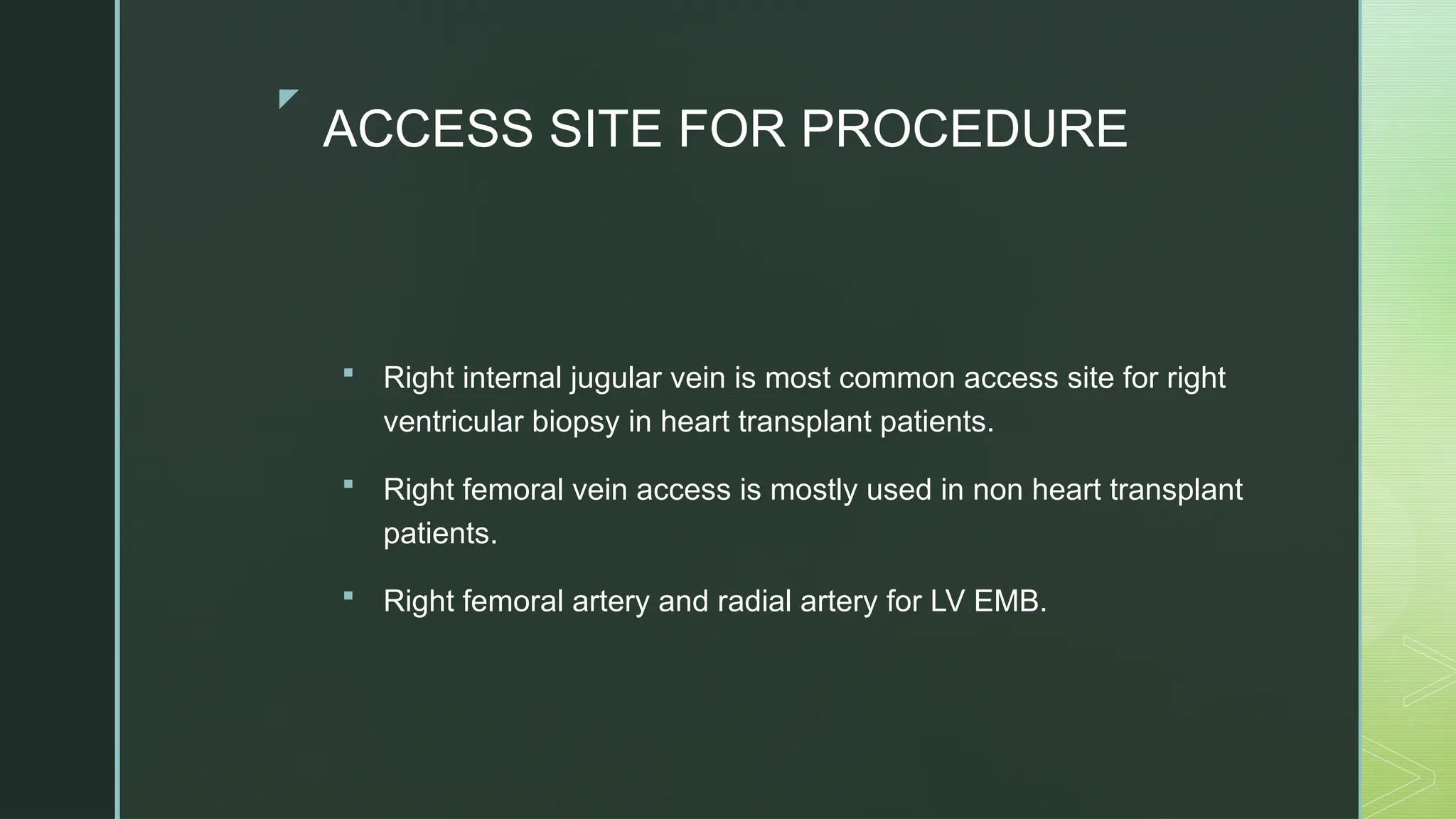 Endomyocardial biopsy - indications and techniques | PPTX | Heart and ...