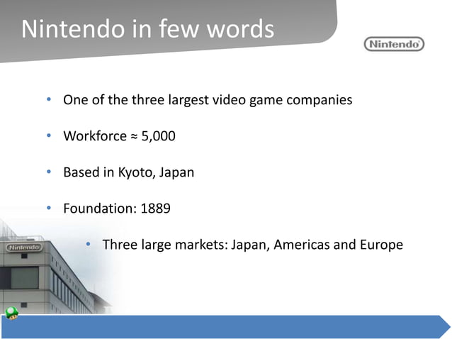 nintendo | PPT