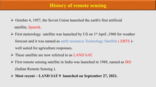 remote sensing and GIS -role in pest managment | PPTX