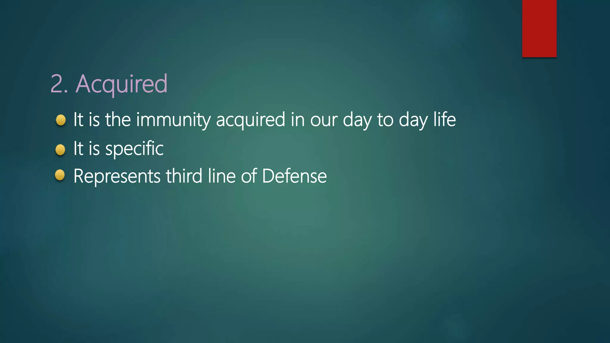 IMMUNITY TYPE (ACQUIRED IMMUNITY) | PPTX