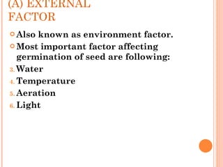 seed physiology | PPT