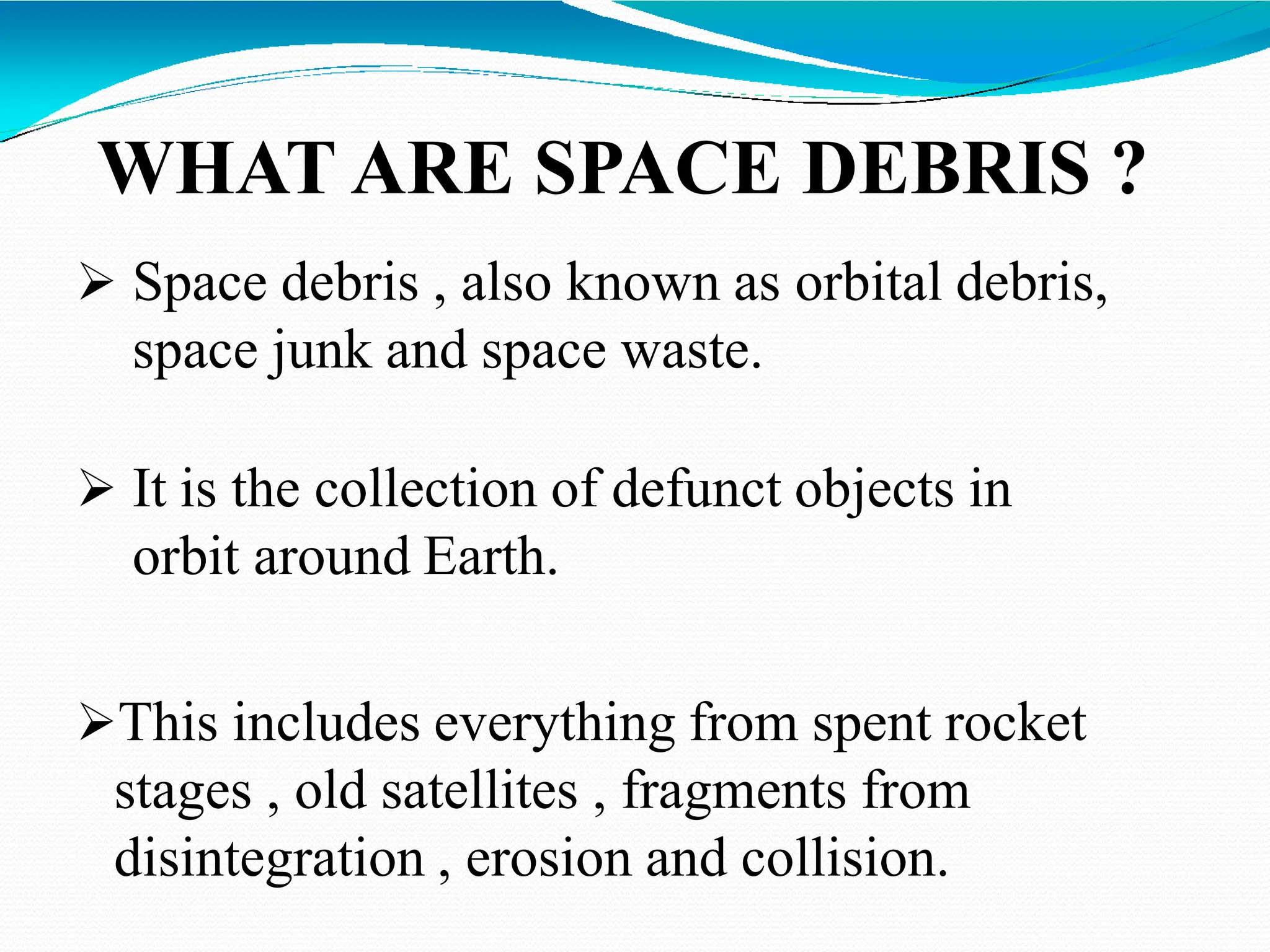 Space debris removal technology ppt.pptx