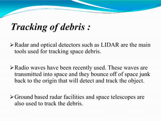 Space debris removal technology ppt.pptx