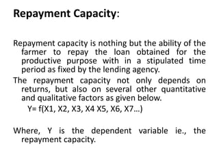 3 R's OF CREDIT ANALYSIS | PPTX
